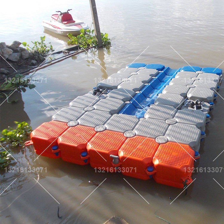 500 x 500 x 345 mm Modular v float for jet ski dock - Hdpe modular ...